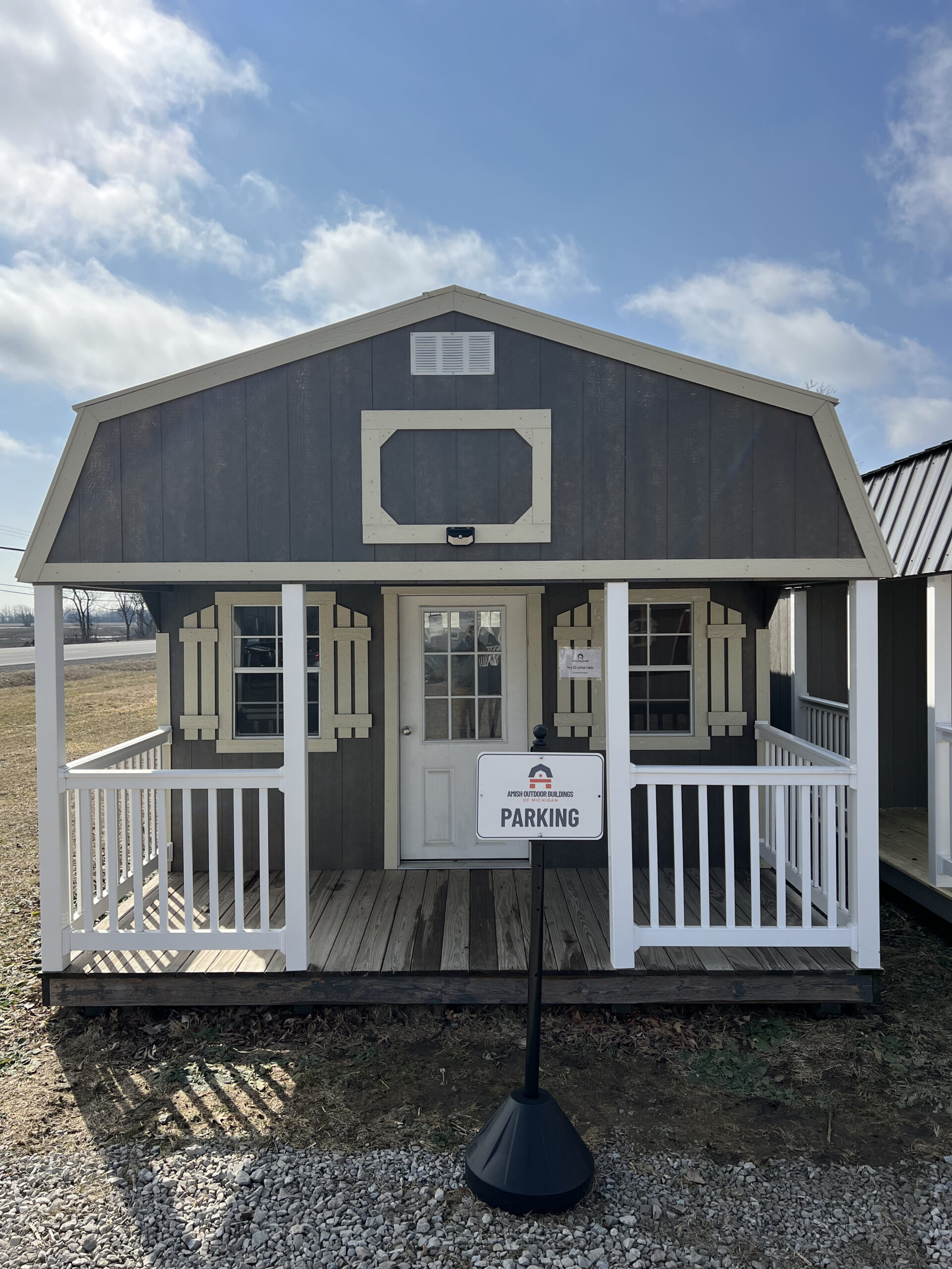 Lofted Cabin 14×32 – Homestead Barns