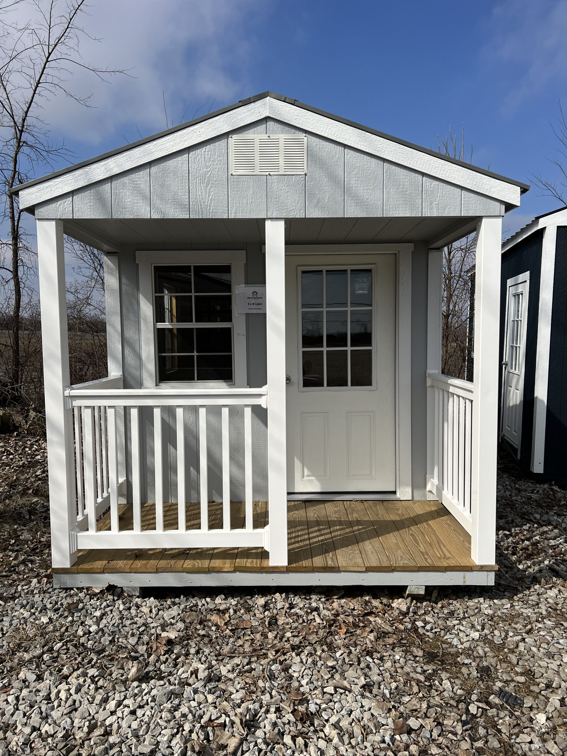 Cabin 8×16 – Homestead Barns